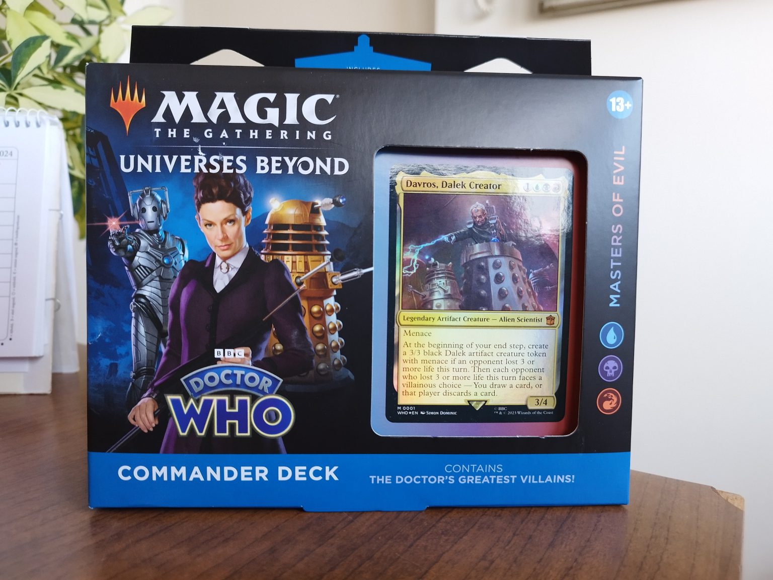 Magic The Gathering – Doctor Who Commander Deck – Masters Of Evil – TCG ...